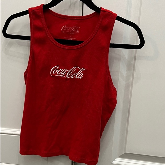 Coca Cola | Tops | Coca Cola Womens Classic Red Tank Top | Poshmark